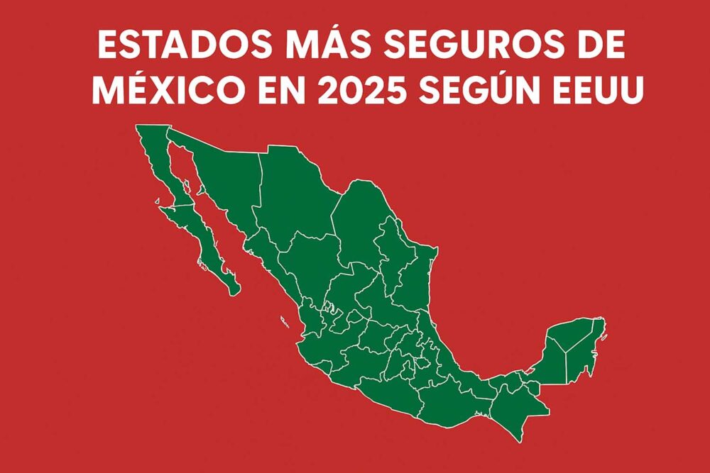 Estados más seguros de México según EEUU - Segurilatam